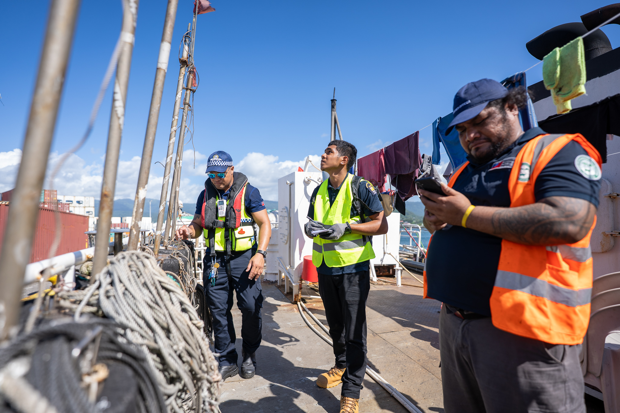 Samoa Dockside Boarding and Inspection Training - Pacific Islands FFA